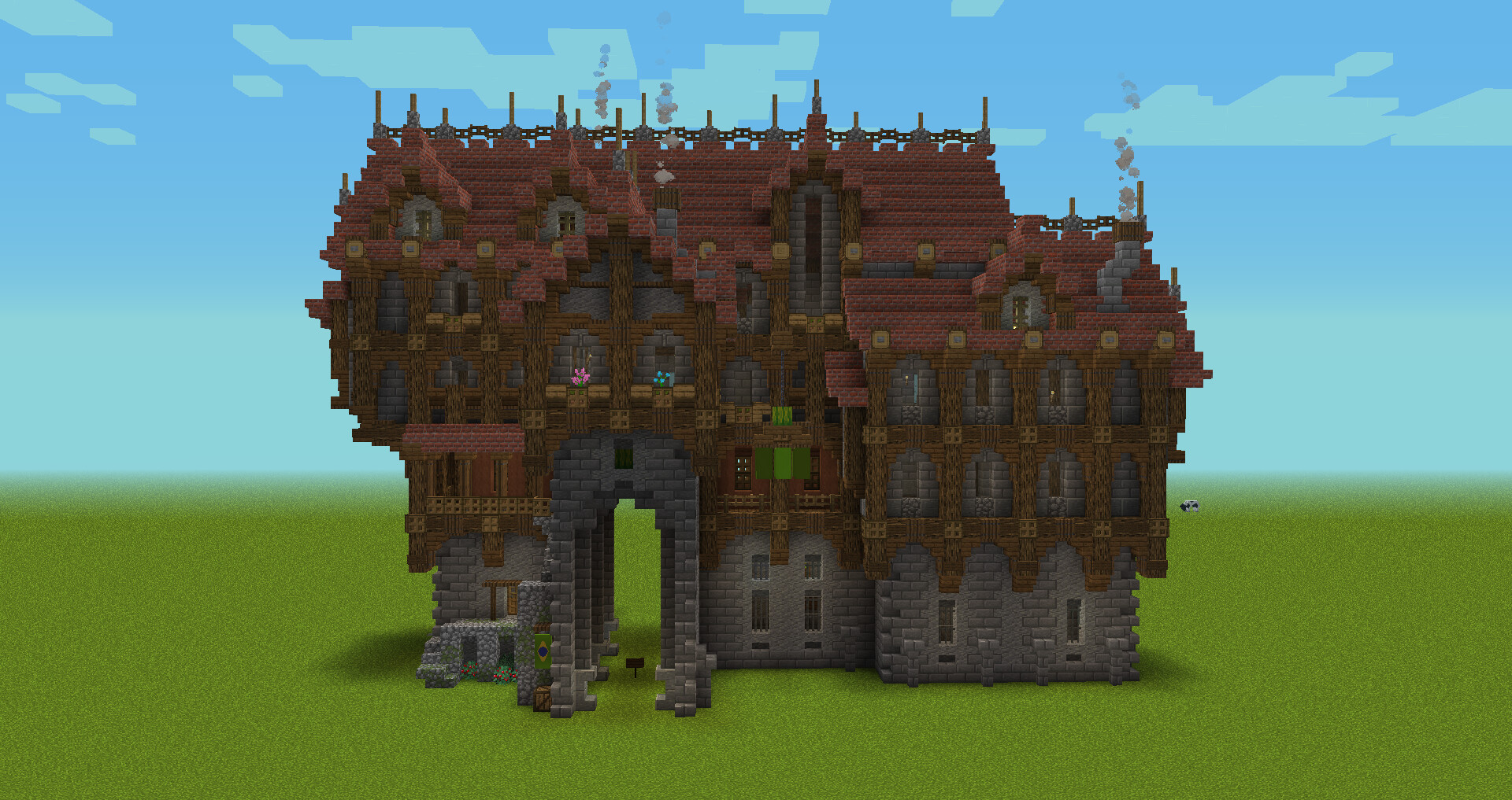 "Build in your Style" Minecraft Map