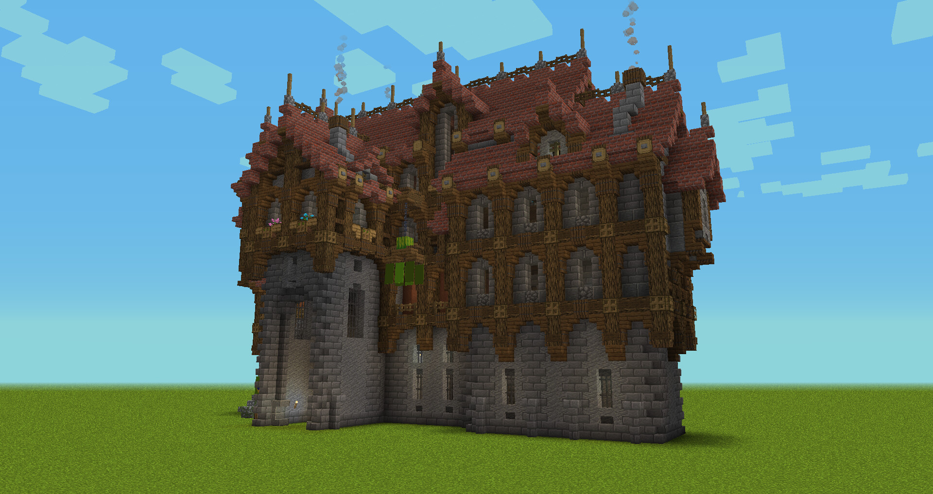 "Build in your Style" Minecraft Map