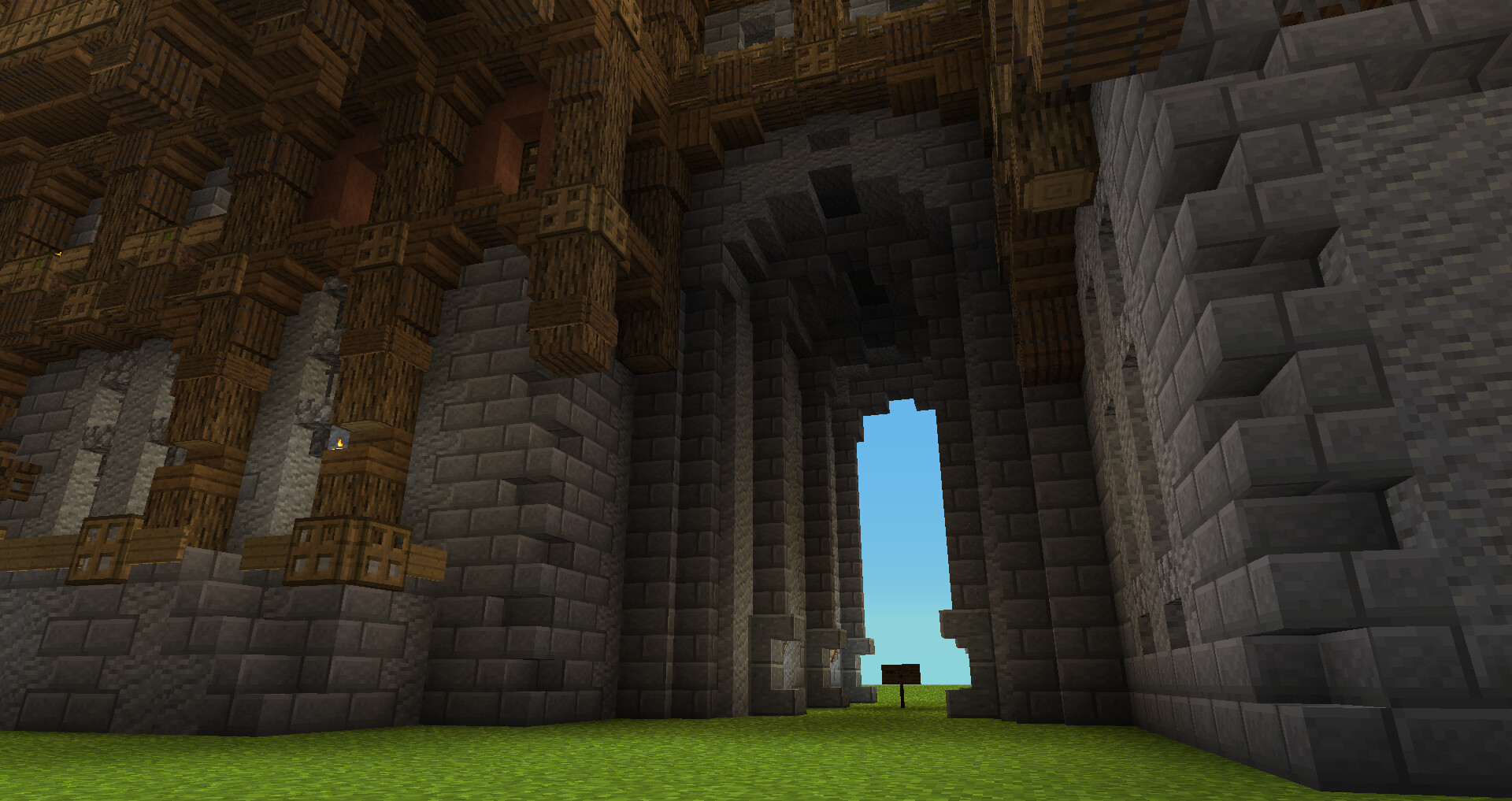 "Build in your Style" Minecraft Map