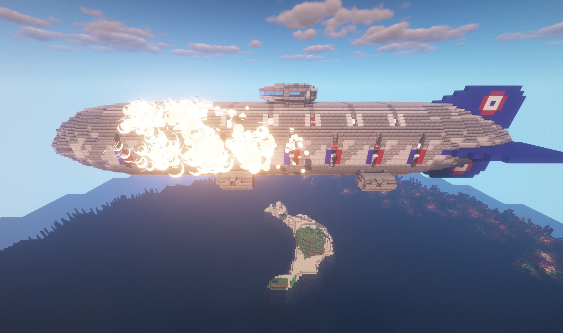 Movecraft Air Battleship - MN Foudroyant || Second rate Ship-of-the ...