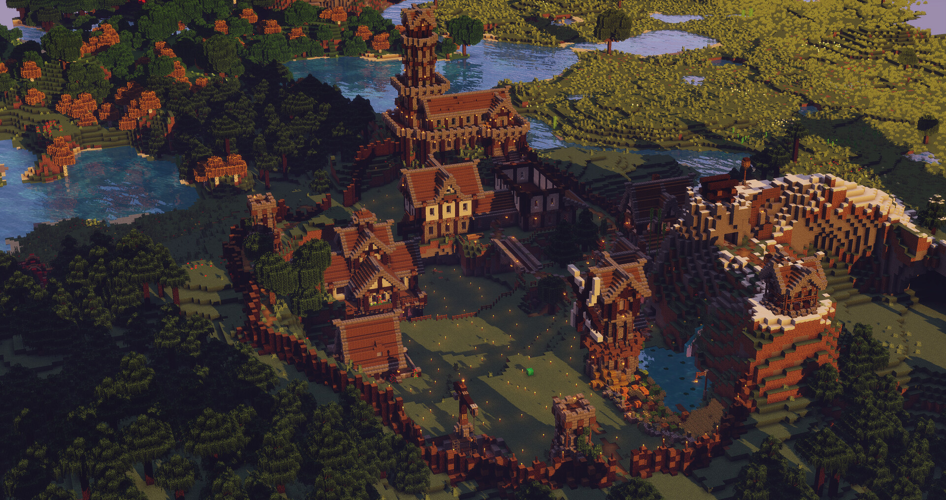 Medieval Village Minecraft Map