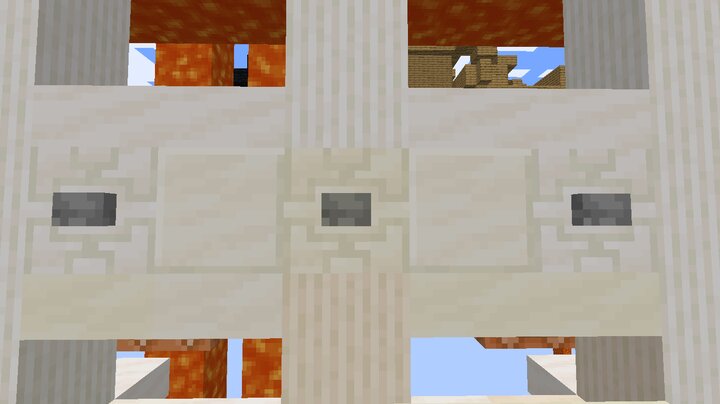 burning house map Minecraft Map