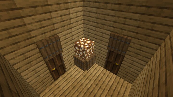 burning house map Minecraft Map