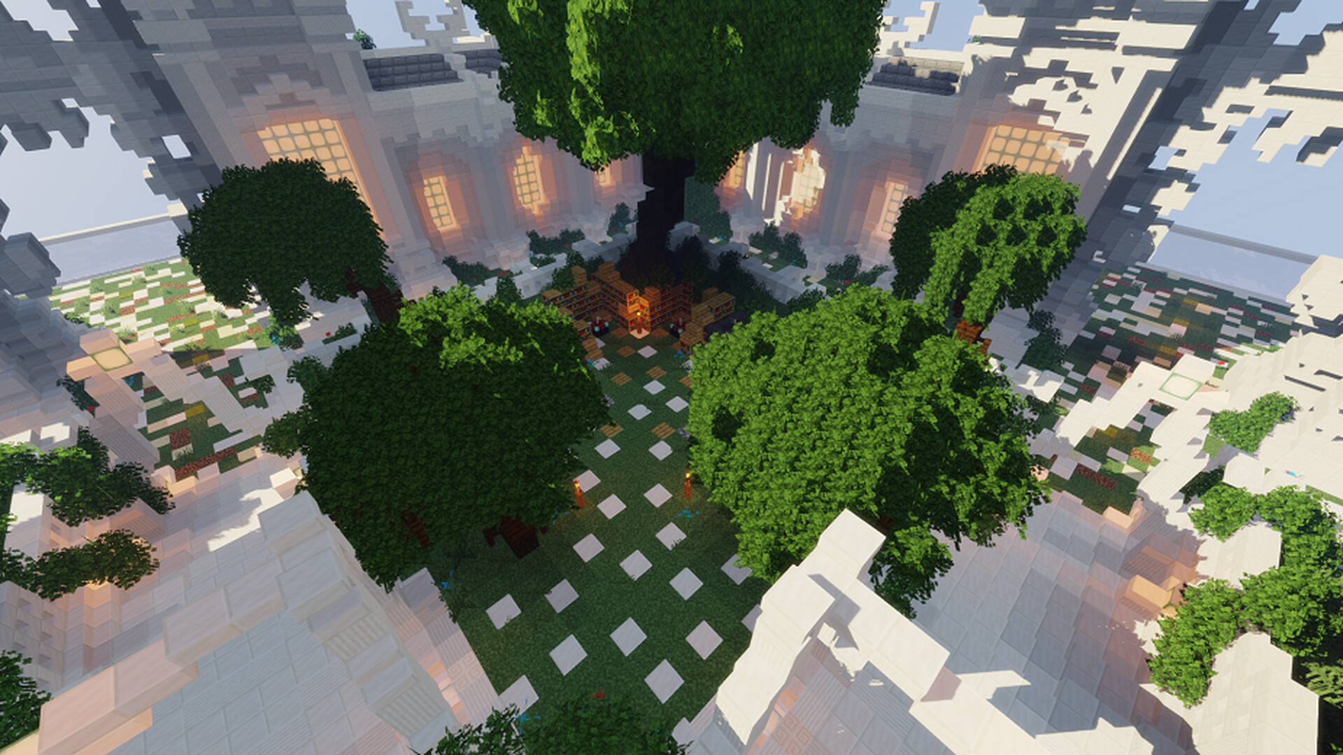 Factions Spawn Minecraft Map