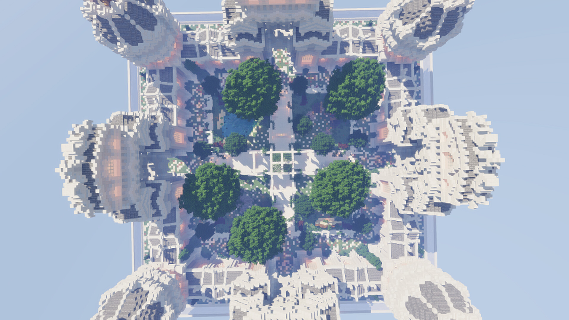 Factions Spawn Minecraft Map