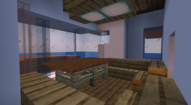 Paddle steamer Minecraft Map