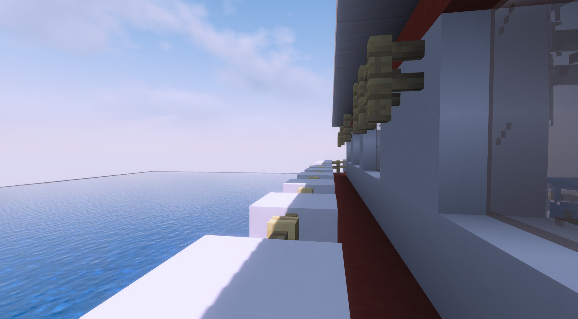 Paddle steamer Minecraft Map