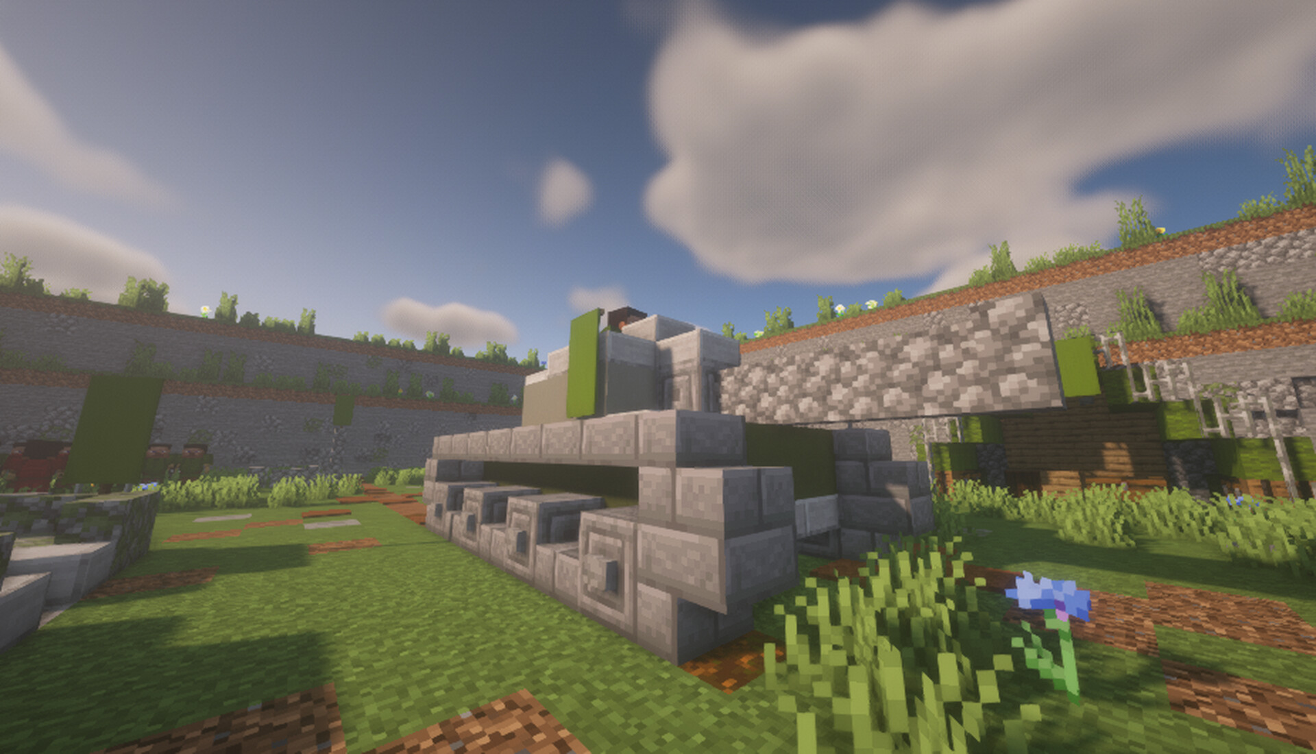 mini lobby war edition 30x30 Minecraft Map