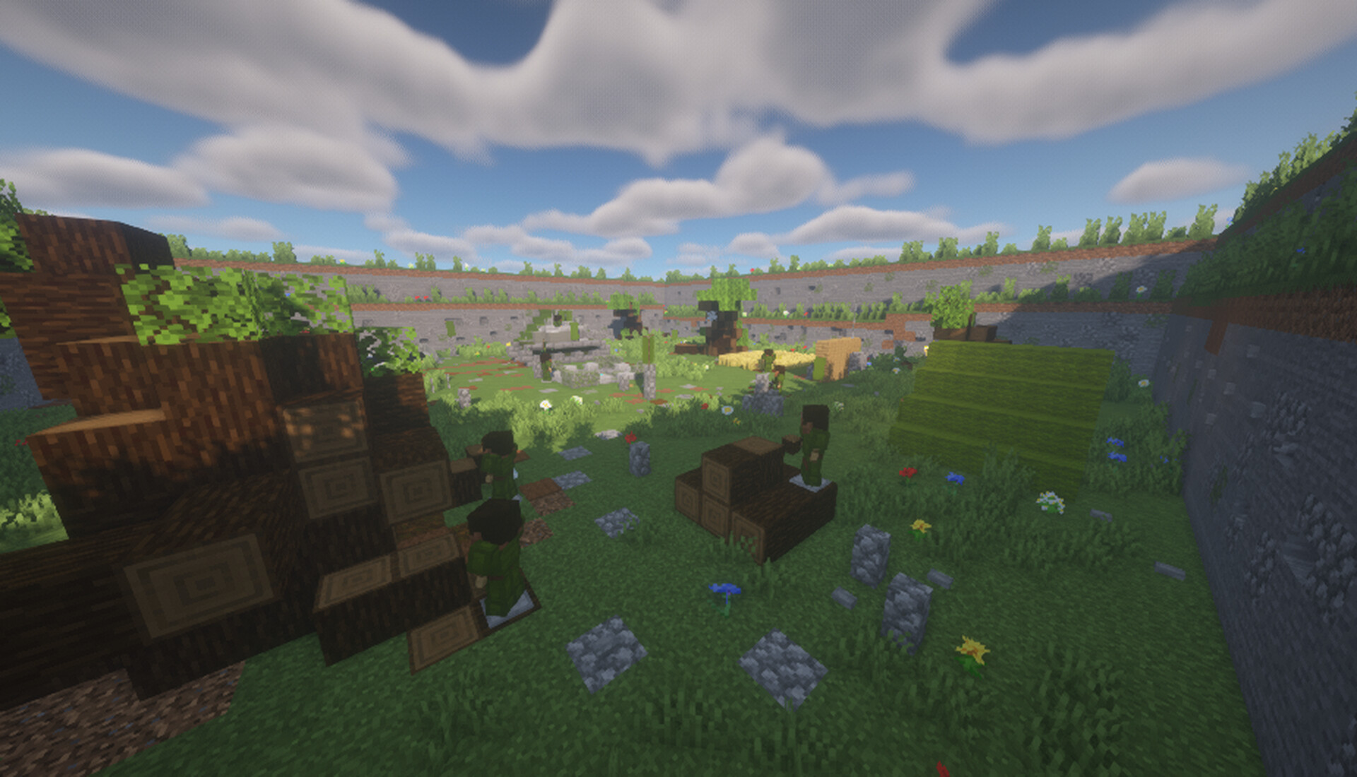 mini lobby war edition 30x30 Minecraft Map