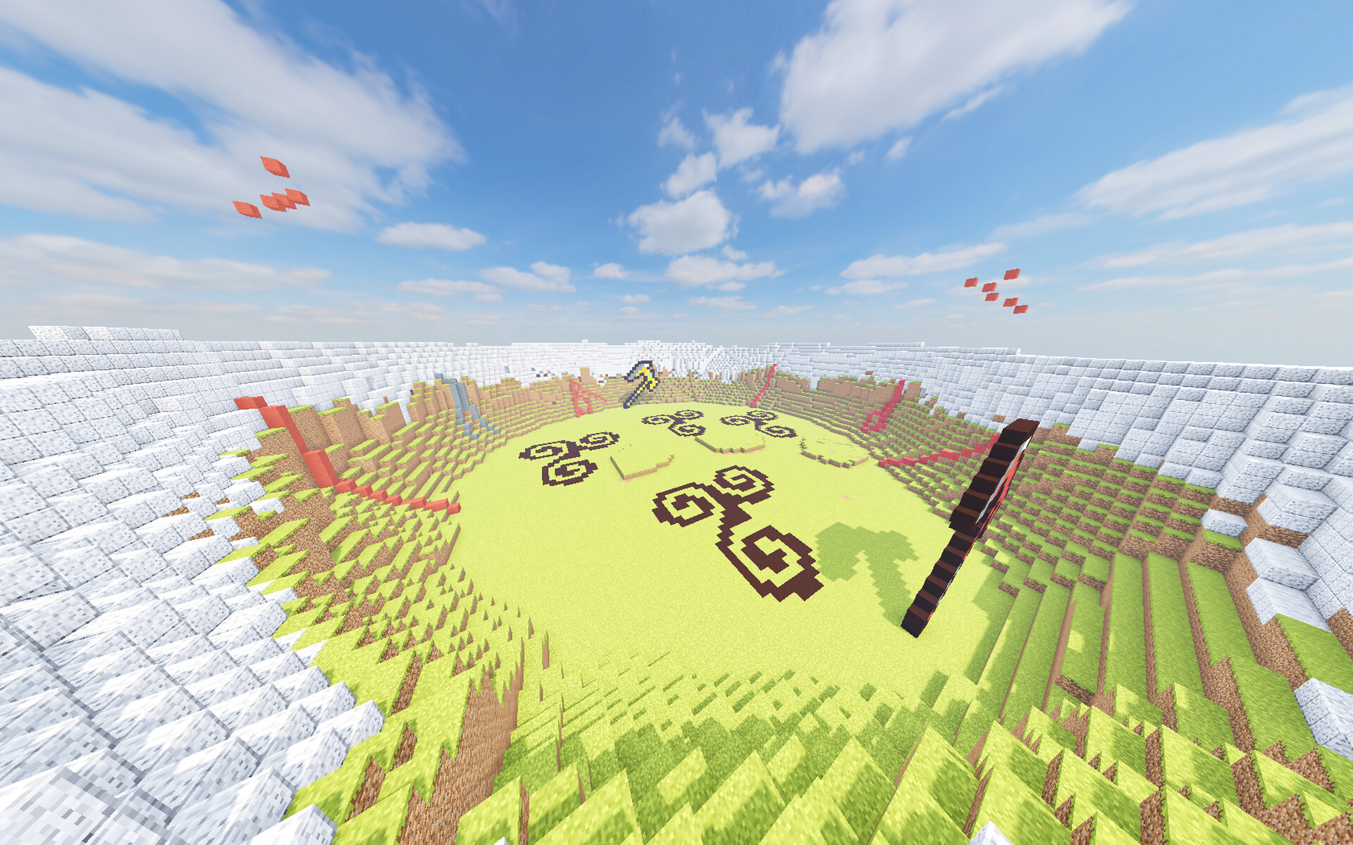 Arena Axe warrior Map Minecraft Map