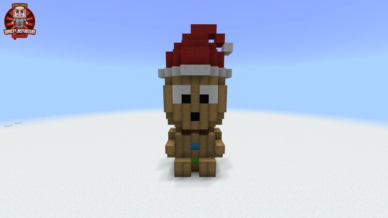 A Christmas Gingerbread man and Gingerbread baby! Minecraft Map