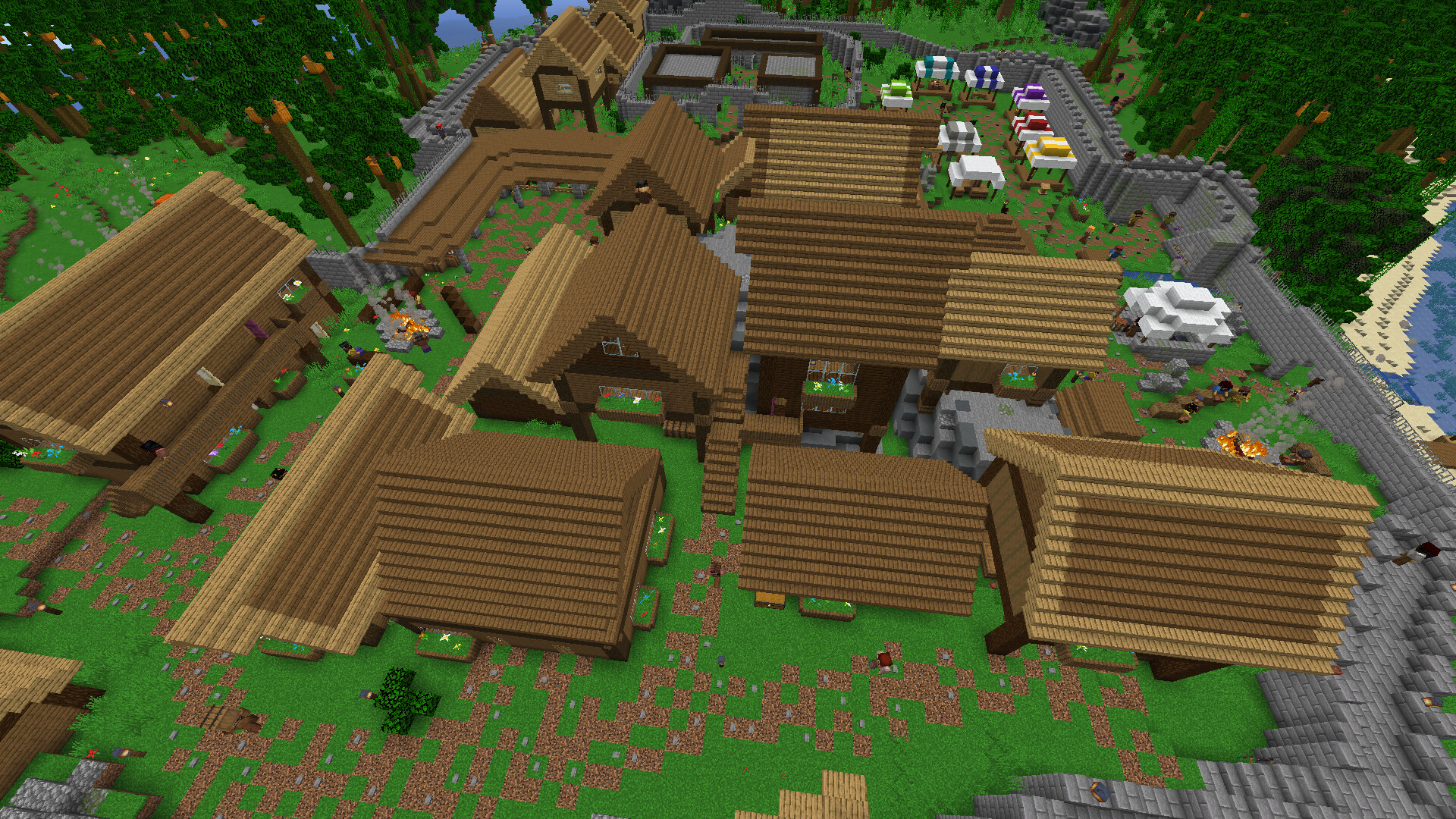 Senjora Island. Buccaneer Bay Build Contest entrie Minecraft Map