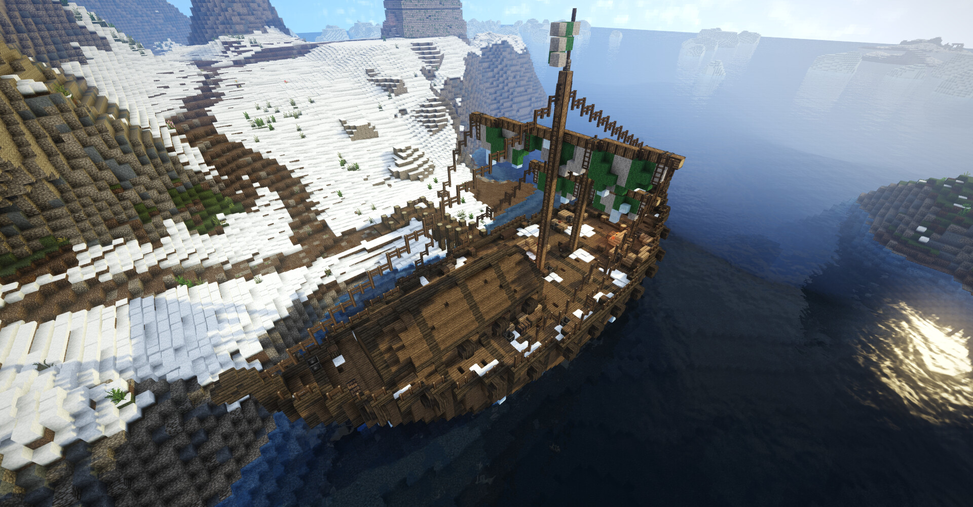 Dainty Sload, ship (Skyrim TES) Minecraft Map
