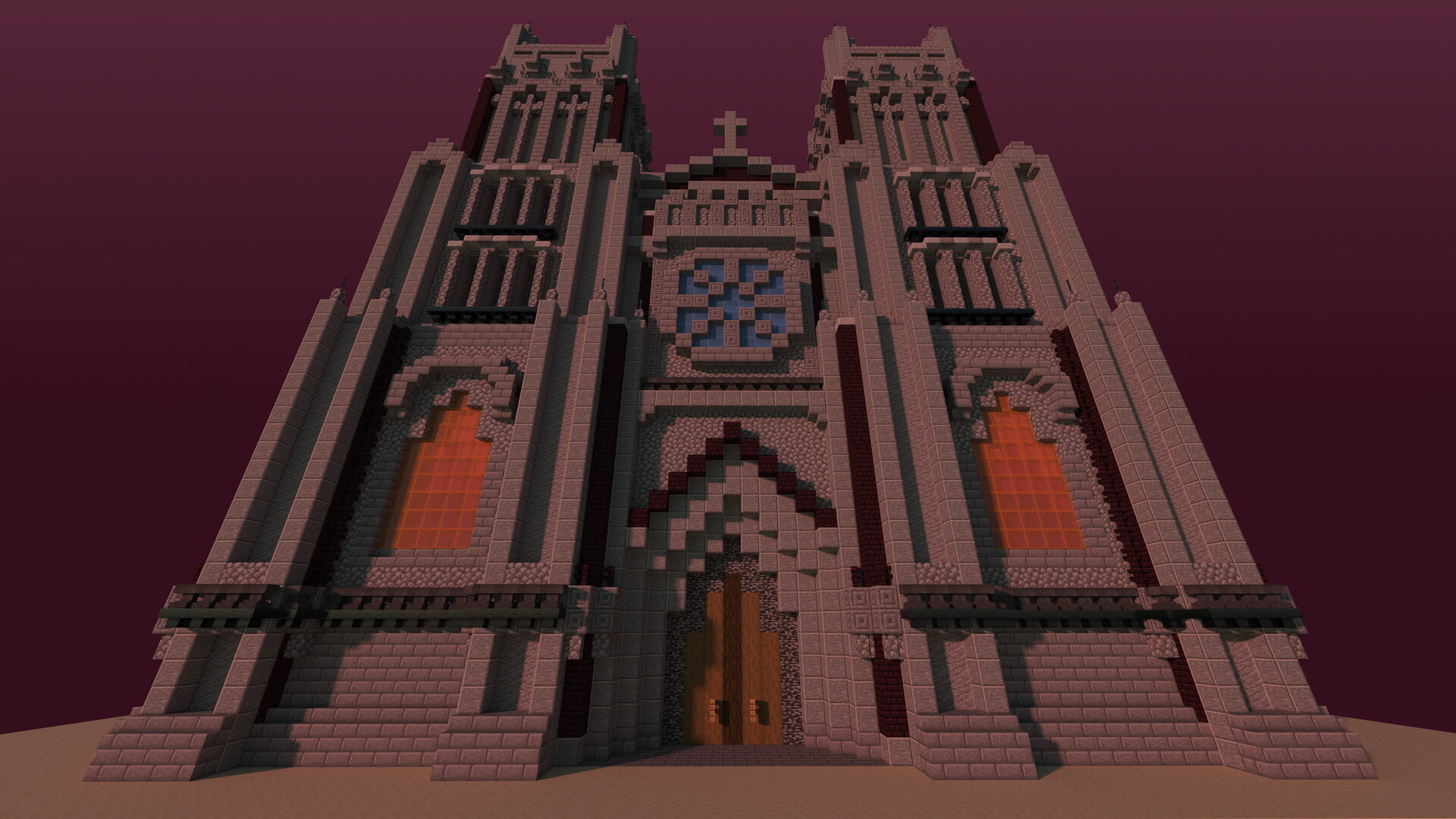 Gothic Cathedral Minecraft Map