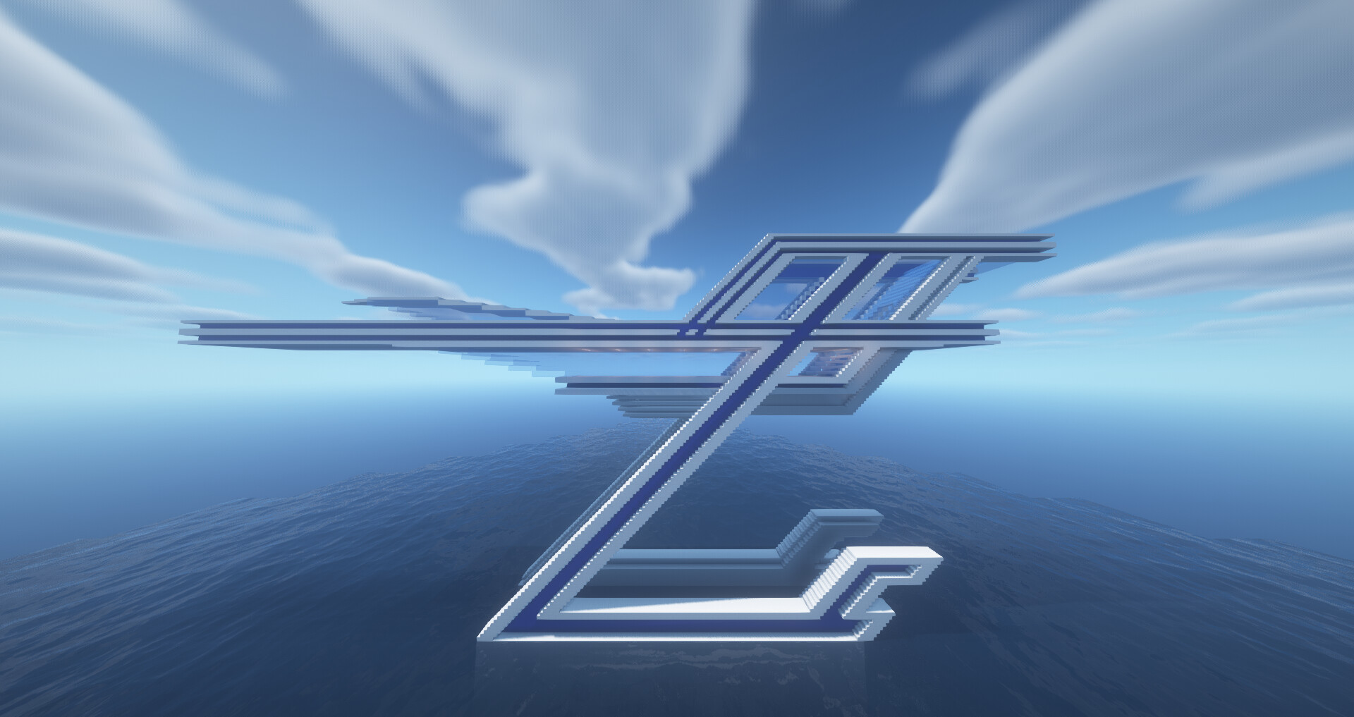 Modern Aquatic House Minecraft Map