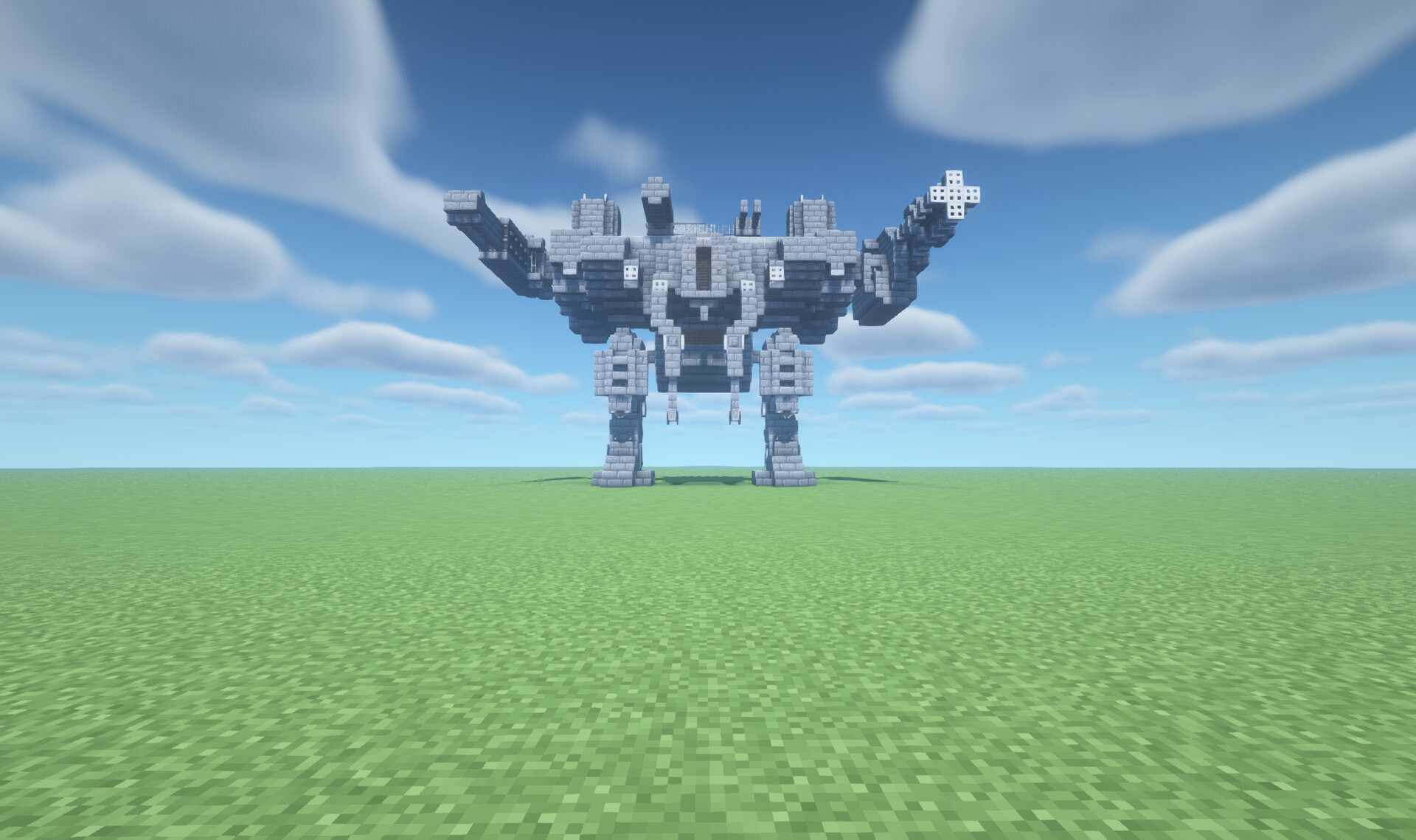 Atlas-6 War Machine (Mech) Minecraft Map