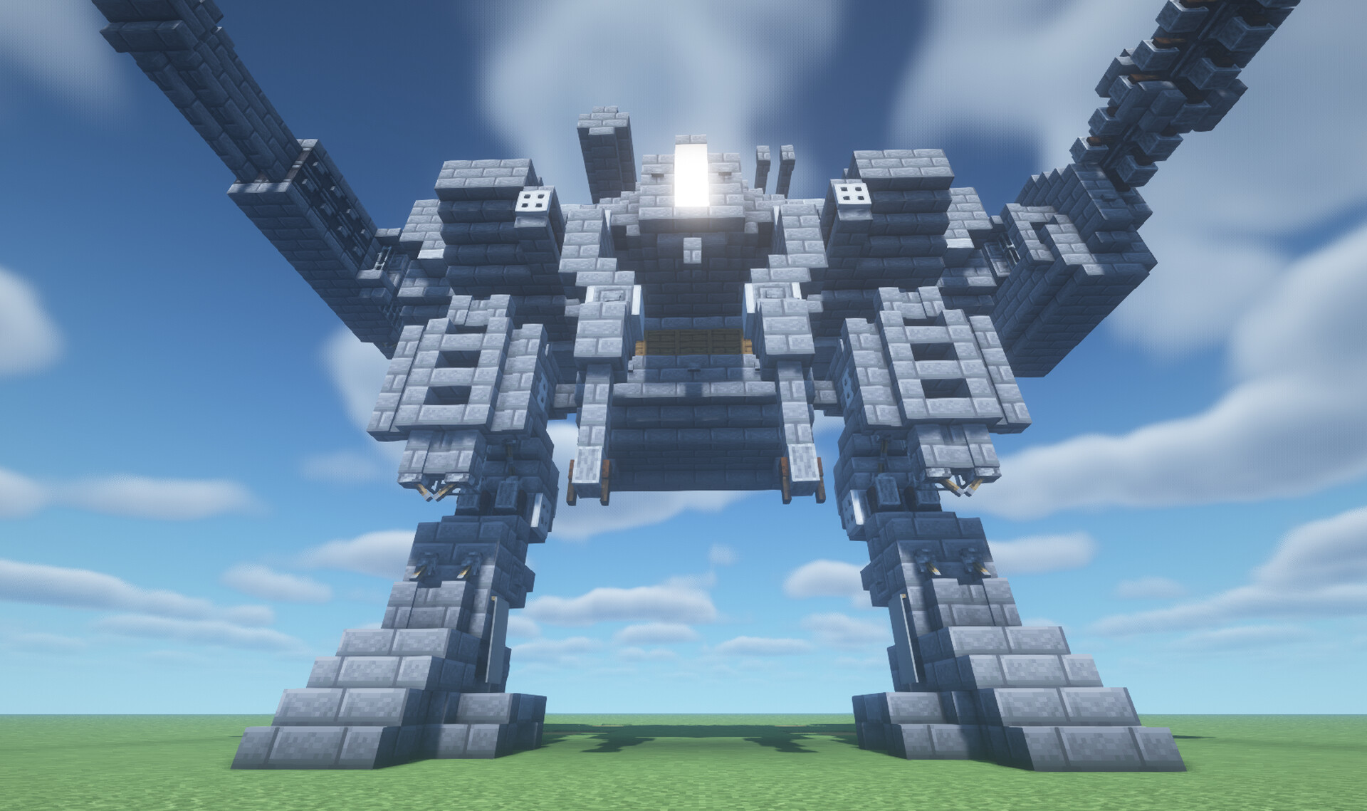 Atlas-6 War Machine (Mech) Minecraft Map