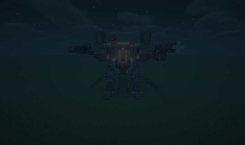 Atlas-6 War Machine (Mech) Minecraft Map