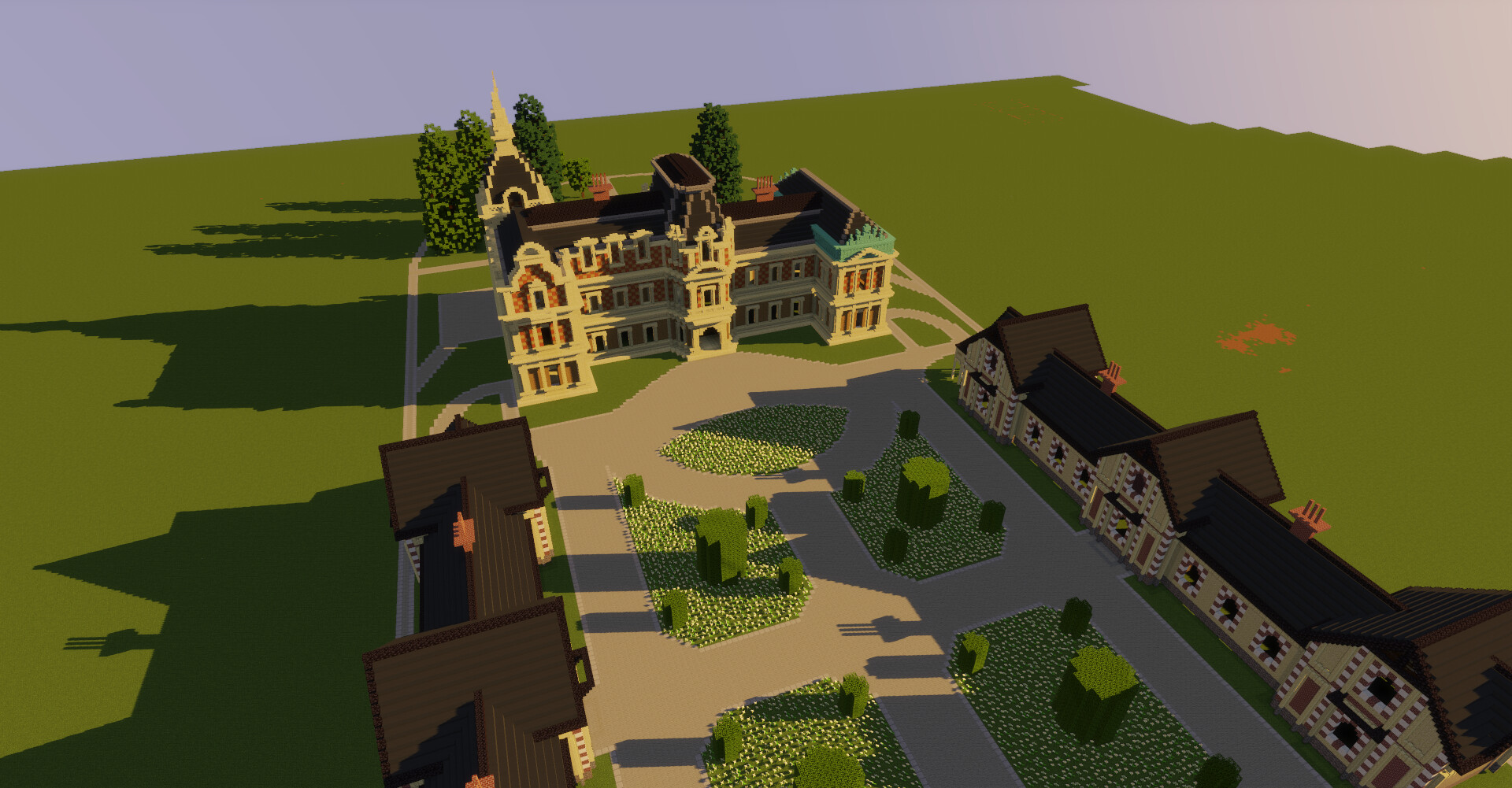 Hermesvilla, Lainzer Tiergarten, Vienna Minecraft Map