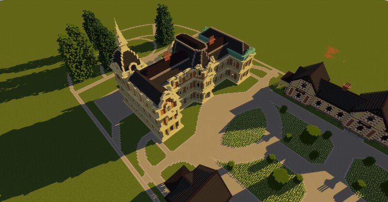 Hermesvilla, Lainzer Tiergarten, Vienna Minecraft Map