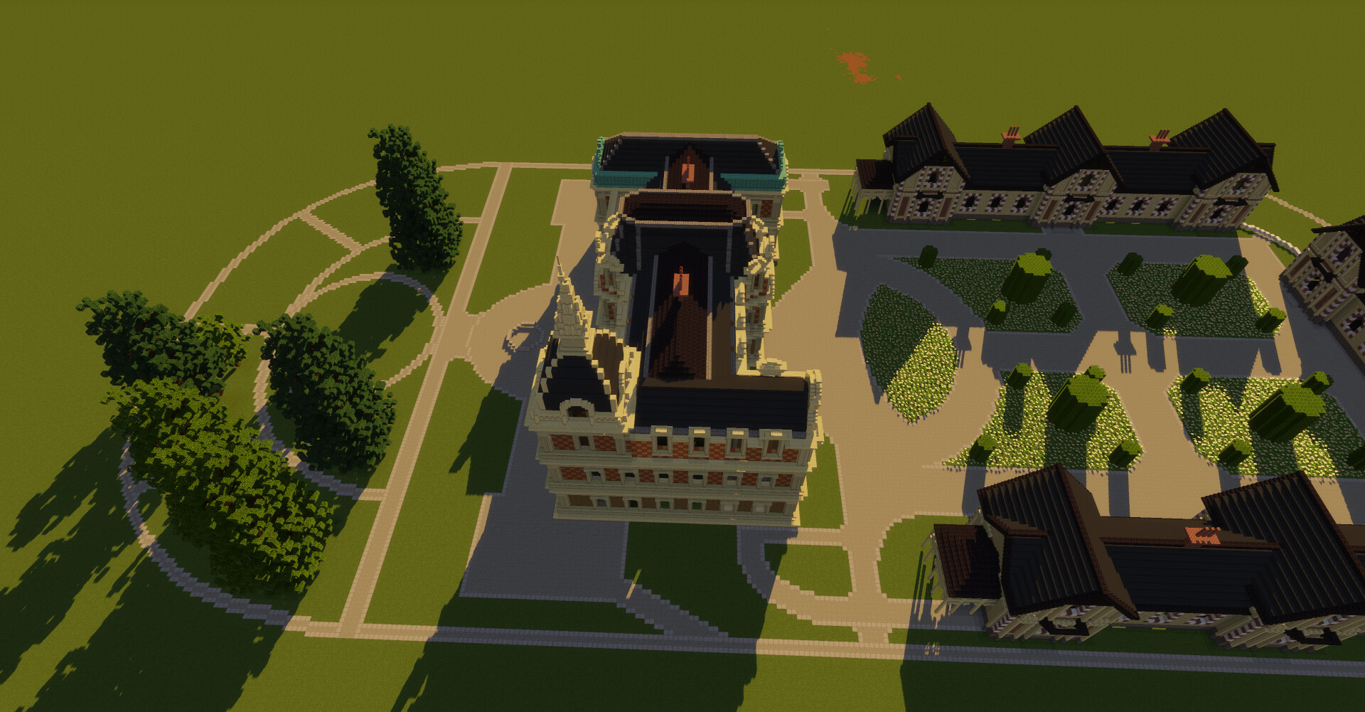 Hermesvilla, Lainzer Tiergarten, Vienna Minecraft Map