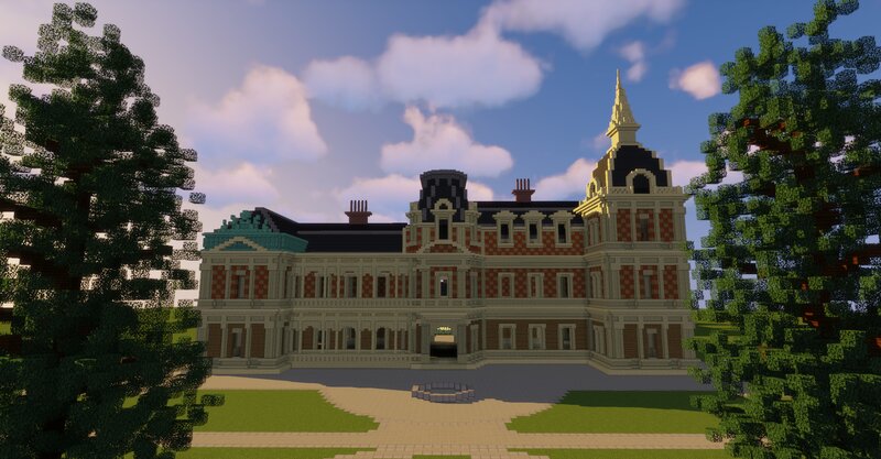 Hermesvilla, Lainzer Tiergarten, Vienna Minecraft Map