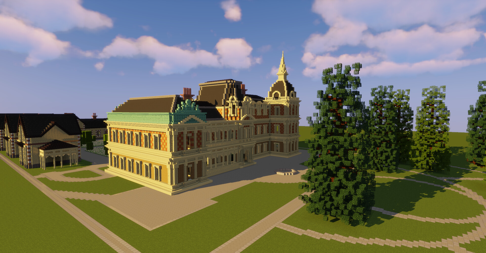 Hermesvilla, Lainzer Tiergarten, Vienna Minecraft Map