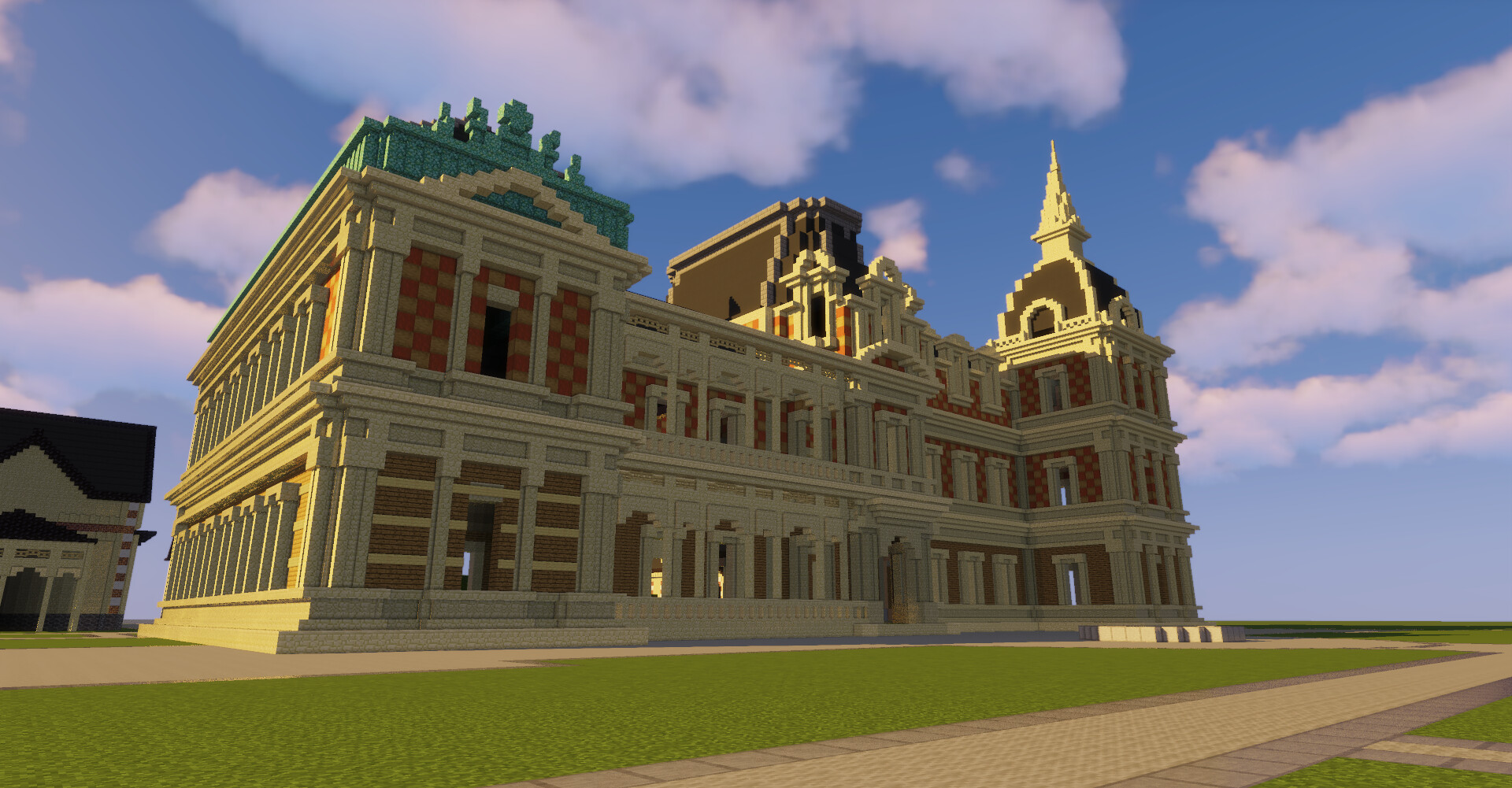 Hermesvilla, Lainzer Tiergarten, Vienna Minecraft Map