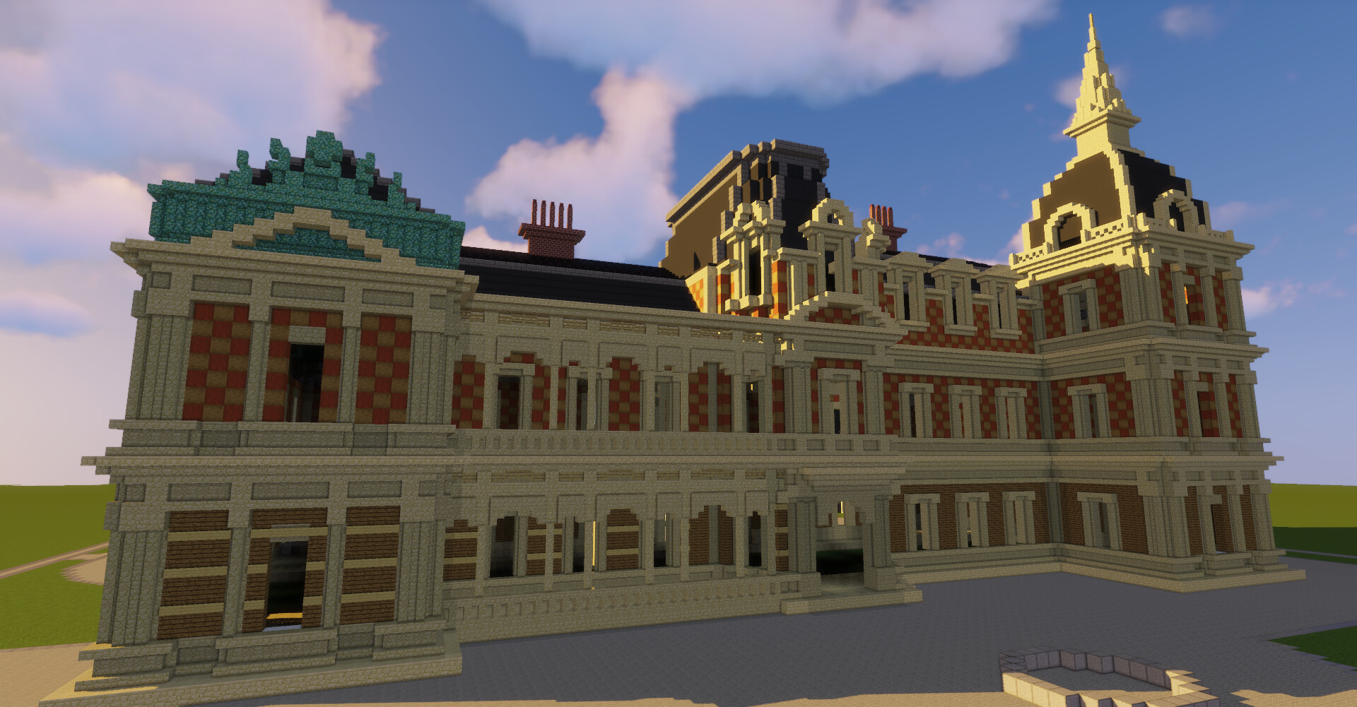 Hermesvilla, Lainzer Tiergarten, Vienna Minecraft Map