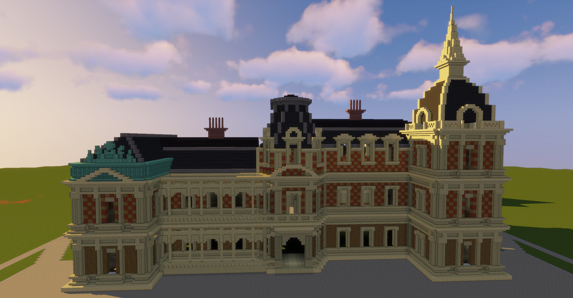 Hermesvilla, Lainzer Tiergarten, Vienna Minecraft Map