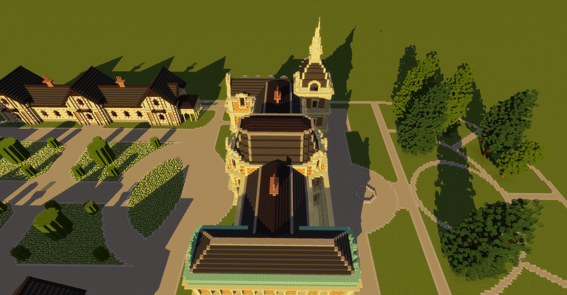 Hermesvilla, Lainzer Tiergarten, Vienna Minecraft Map