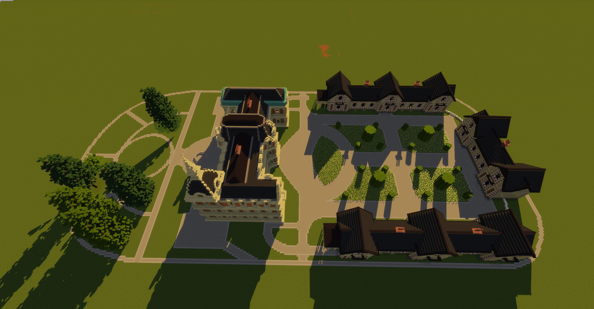 Hermesvilla, Lainzer Tiergarten, Vienna Minecraft Map