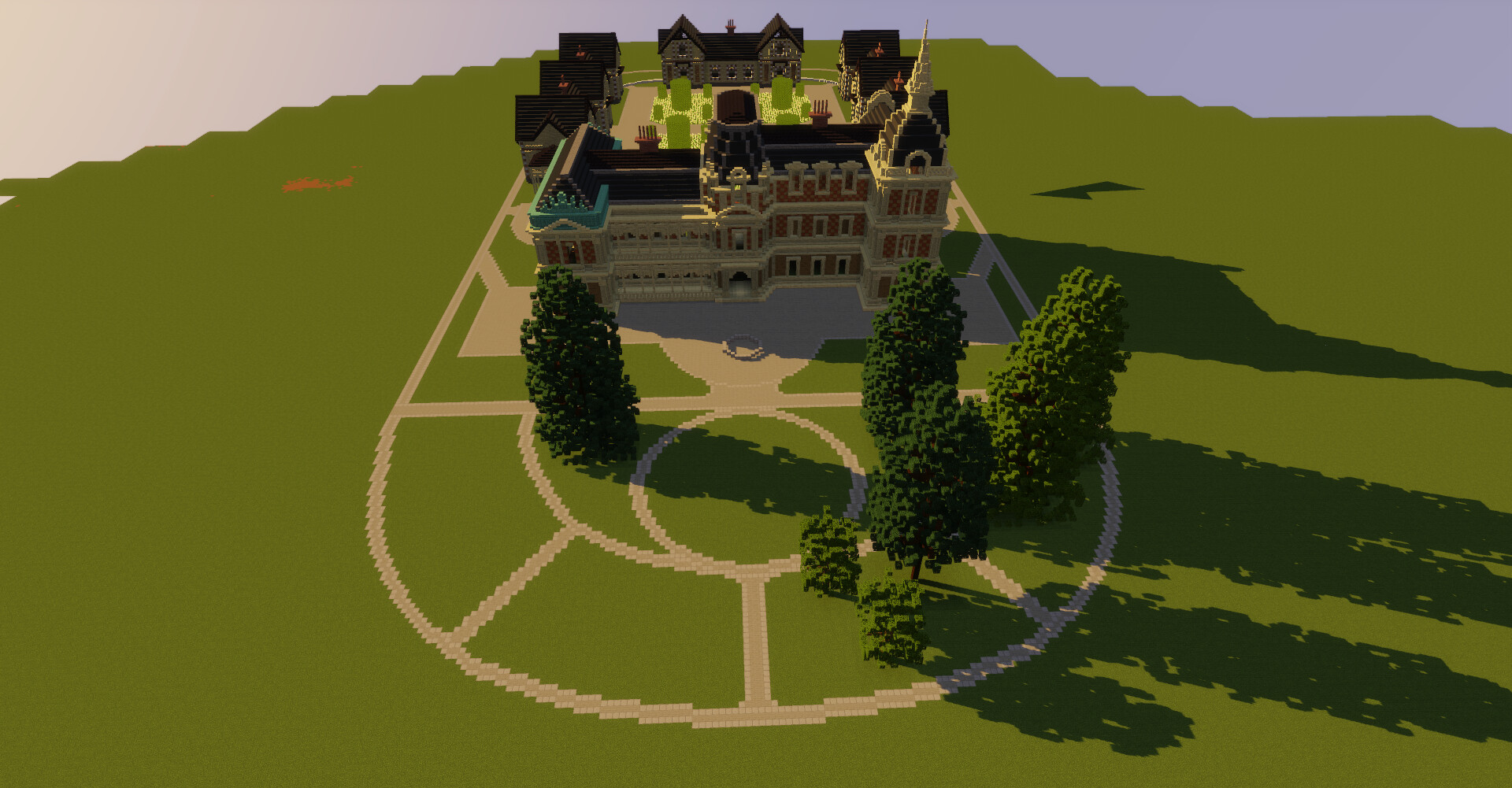 Hermesvilla, Lainzer Tiergarten, Vienna Minecraft Map