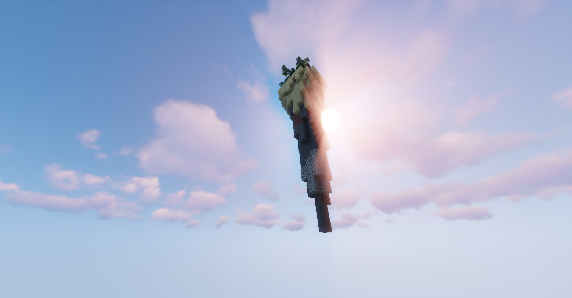 little Floating Island beach Minecraft Map