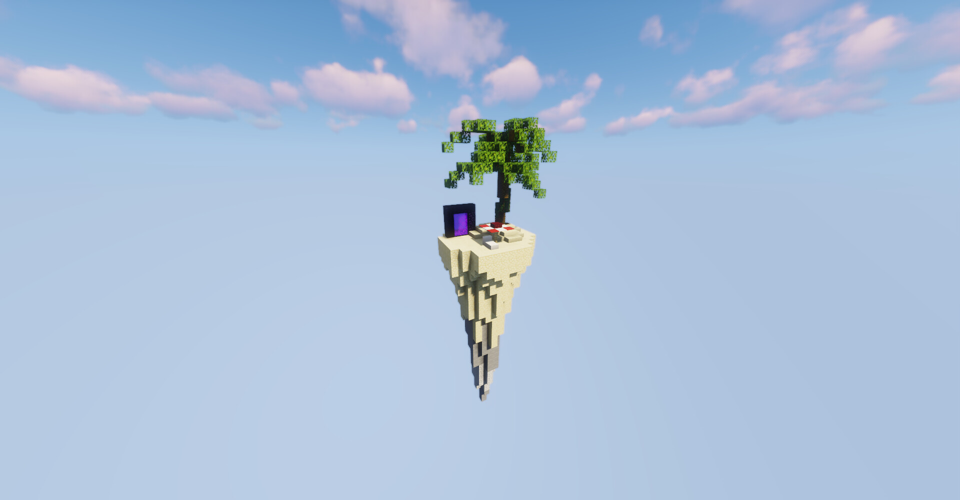 little Floating Island beach Minecraft Map