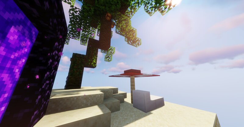 little Floating Island beach Minecraft Map