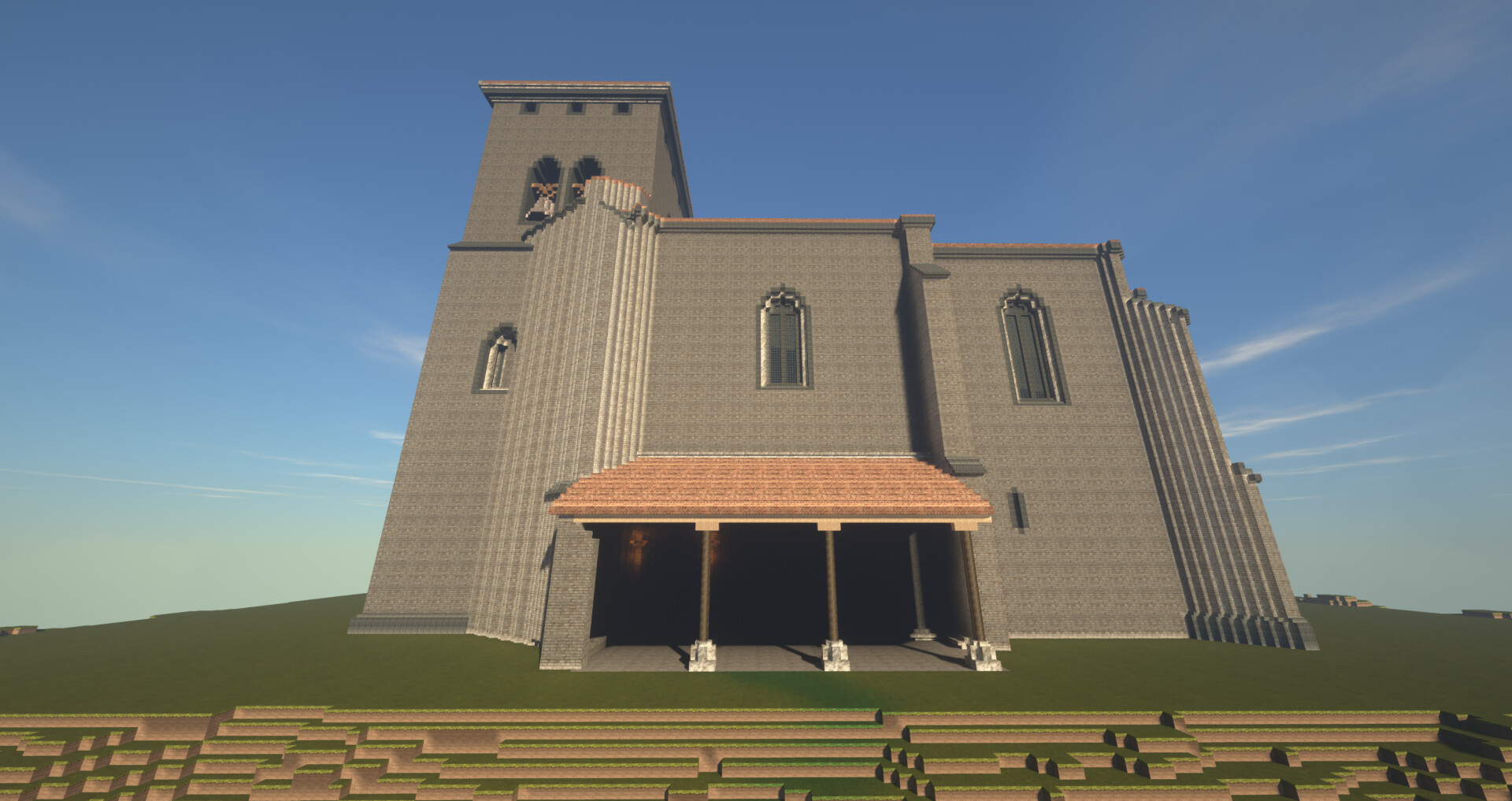 Minecraft replica: Church of San Lorenzo Mártir de Fuenteodra (Burgos ...