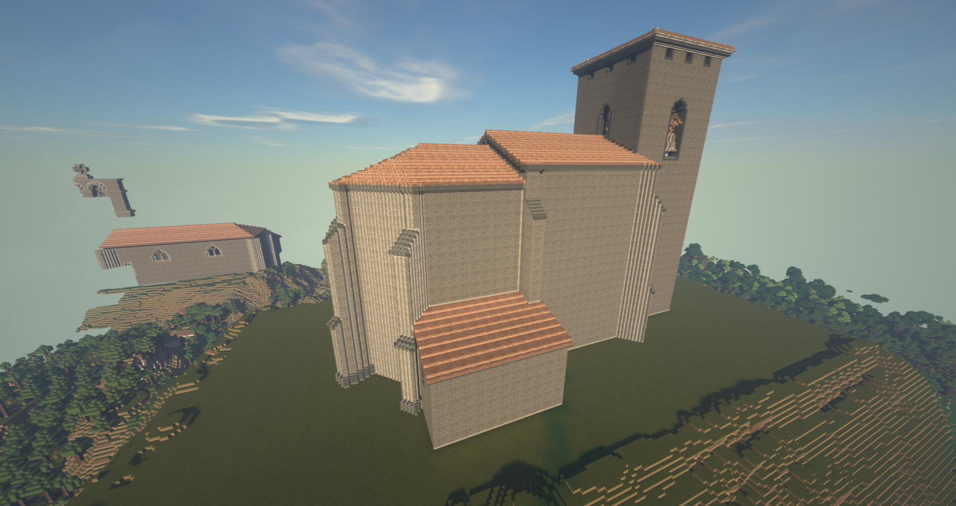 Minecraft replica: Church of San Lorenzo Mártir de Fuenteodra (Burgos ...