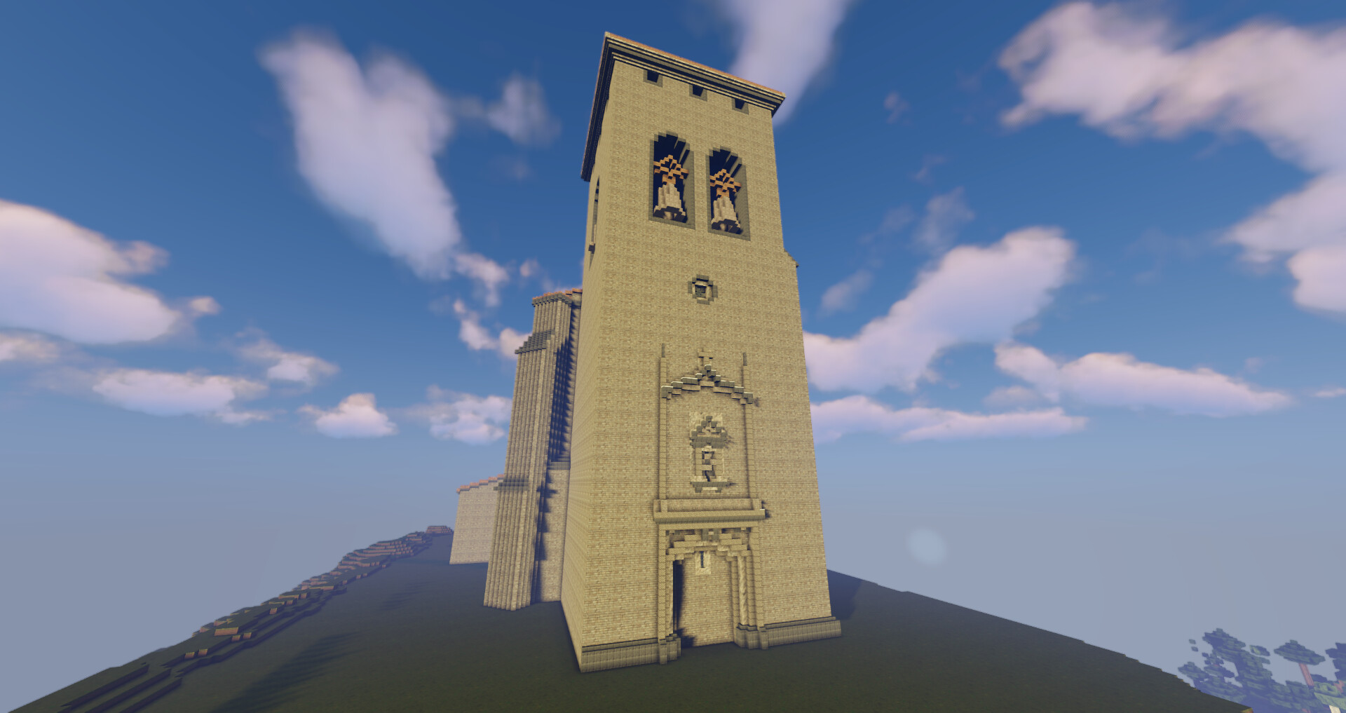 Minecraft replica: Church of San Lorenzo Mártir de Fuenteodra (Burgos ...