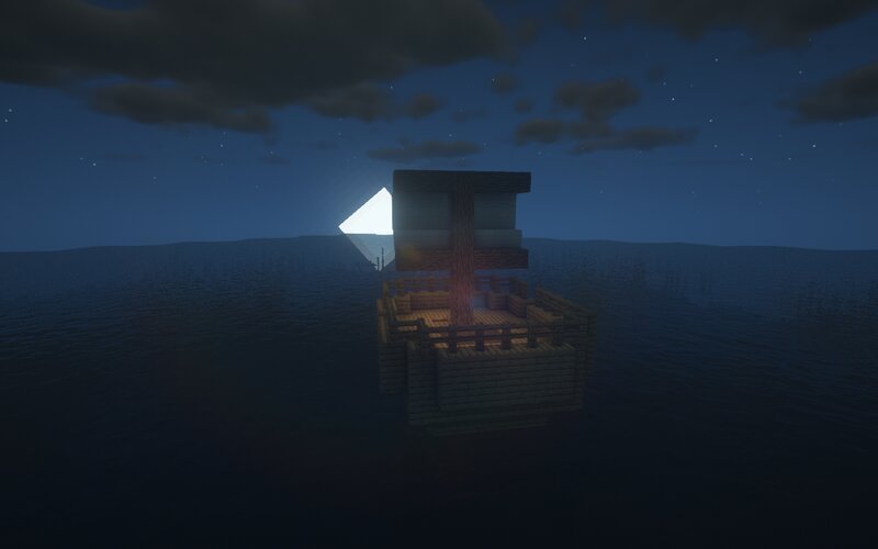 Cool medium sized boat Minecraft Map