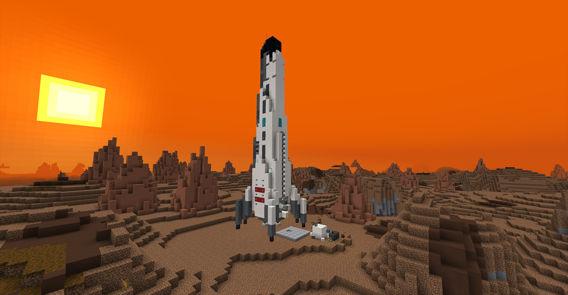 Trappist 1e Minecraft Map