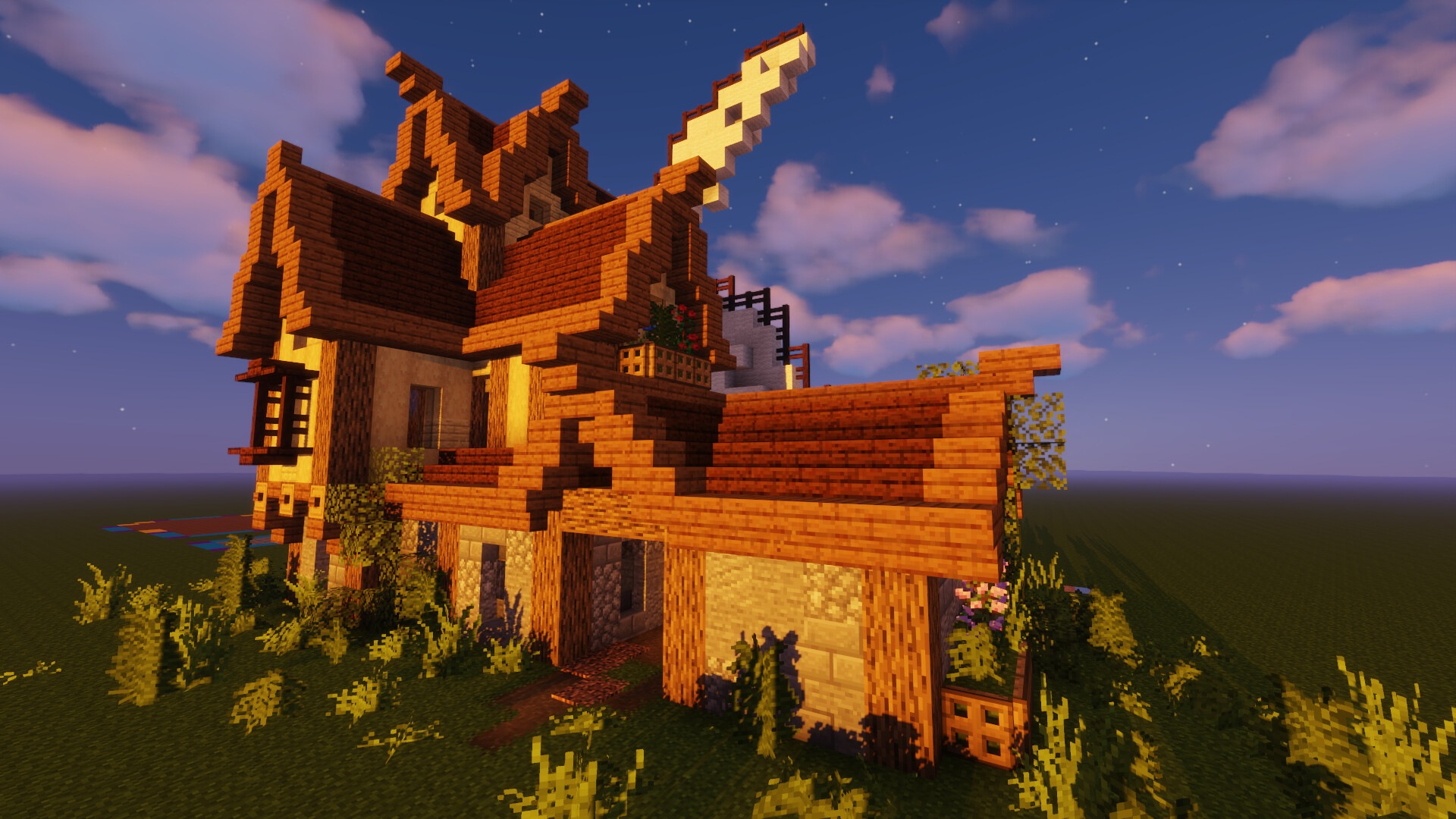 [Download & Schematic] Windmill - Weekly Build #2 Minecraft Map