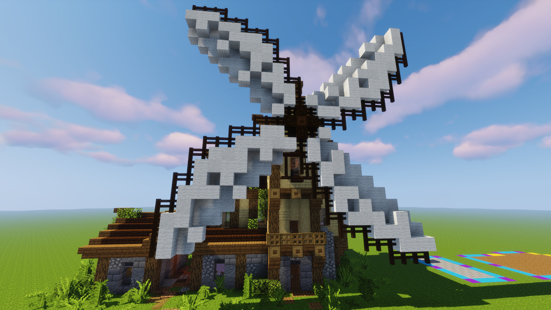 [Download & Schematic] Windmill - Weekly Build #2 Minecraft Map