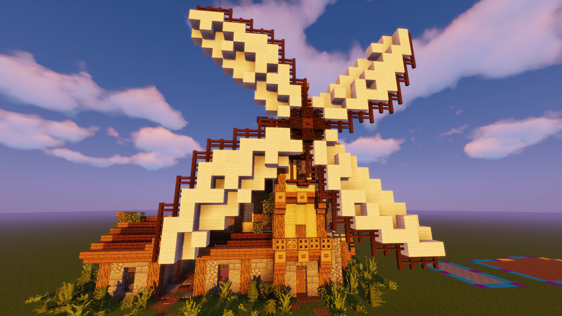 [Download & Schematic] Windmill - Weekly Build #2 Minecraft Map