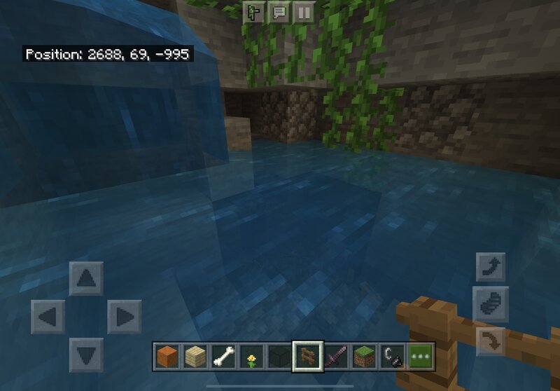 hidden cave Minecraft Map