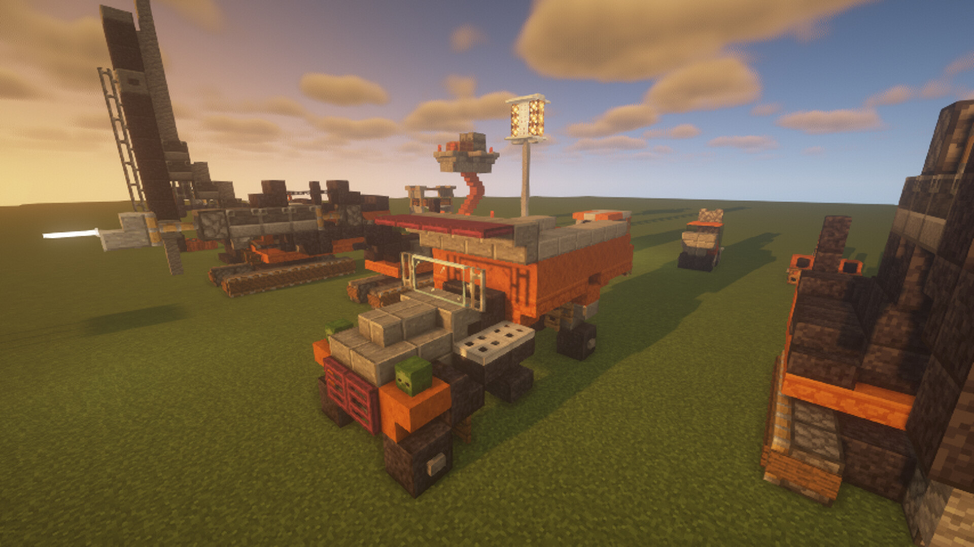 Construction Machines Bundle - [World Download] Minecraft Map