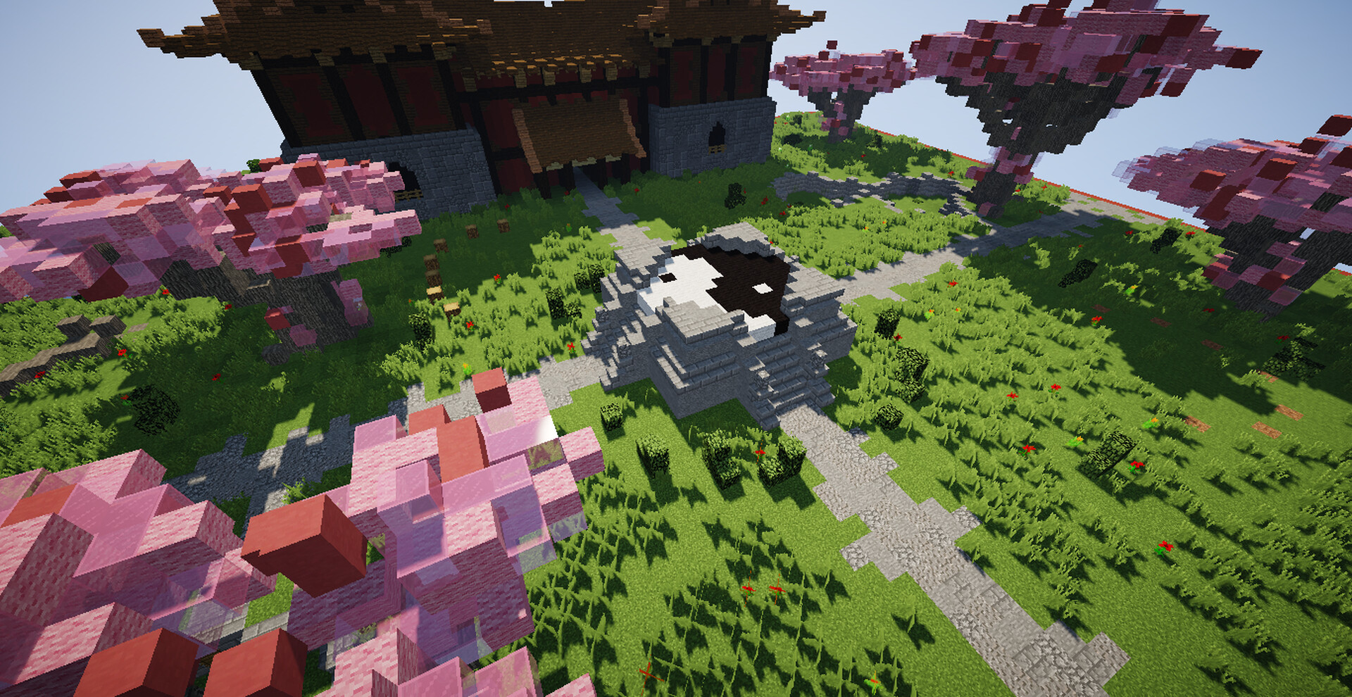 SPAWN AND ROAD - HCF 1.7-1.8 Minecraft Map