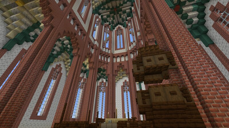 Gothic Church St. Bartholomä Minecraft Map