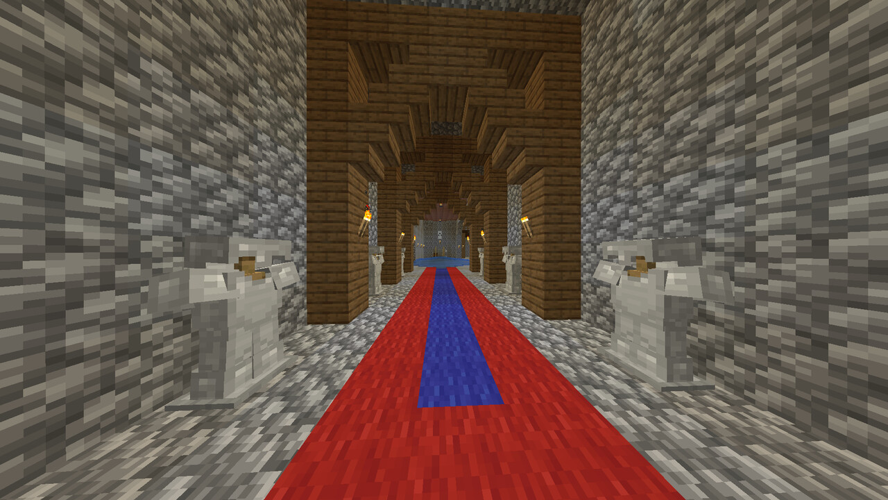 Survival Town Wood Minecraft Map