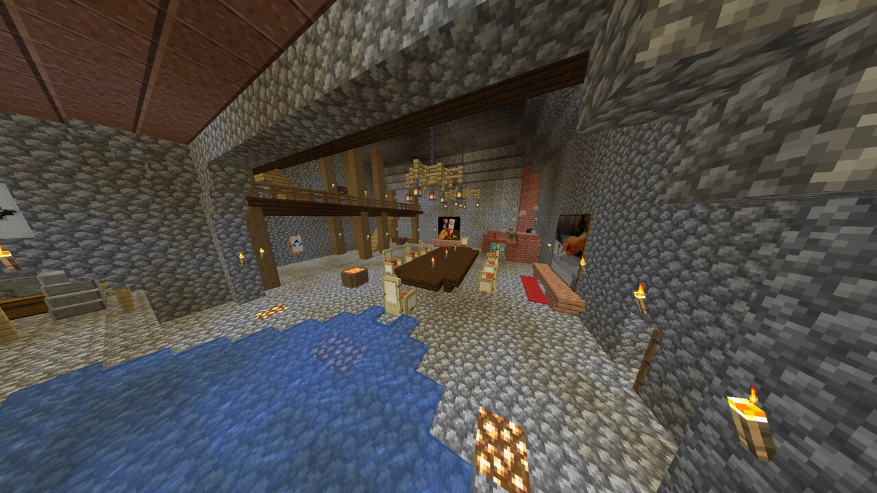 Survival Town Wood Minecraft Map